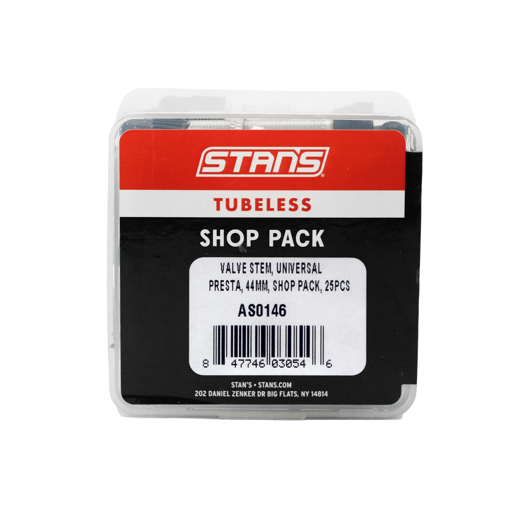 VALVE STEM, UNIVERSAL PRESTA, 44MM, SHOP PACK, 25PCS – Stan's