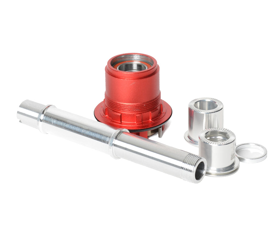 FREEHUB, AXLE & END CAPS, 3.30 XX1 XD, 142/12MM (Stainless Steel Beari ...